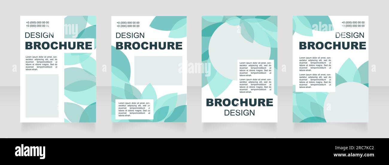 Creative nature blank brochure layout design Stock Vector Image & Art ...