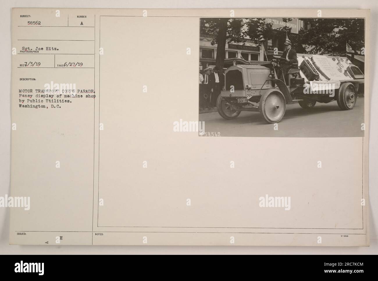 Motor Transport Corps Parade showcasing a stunning display of a machine ...