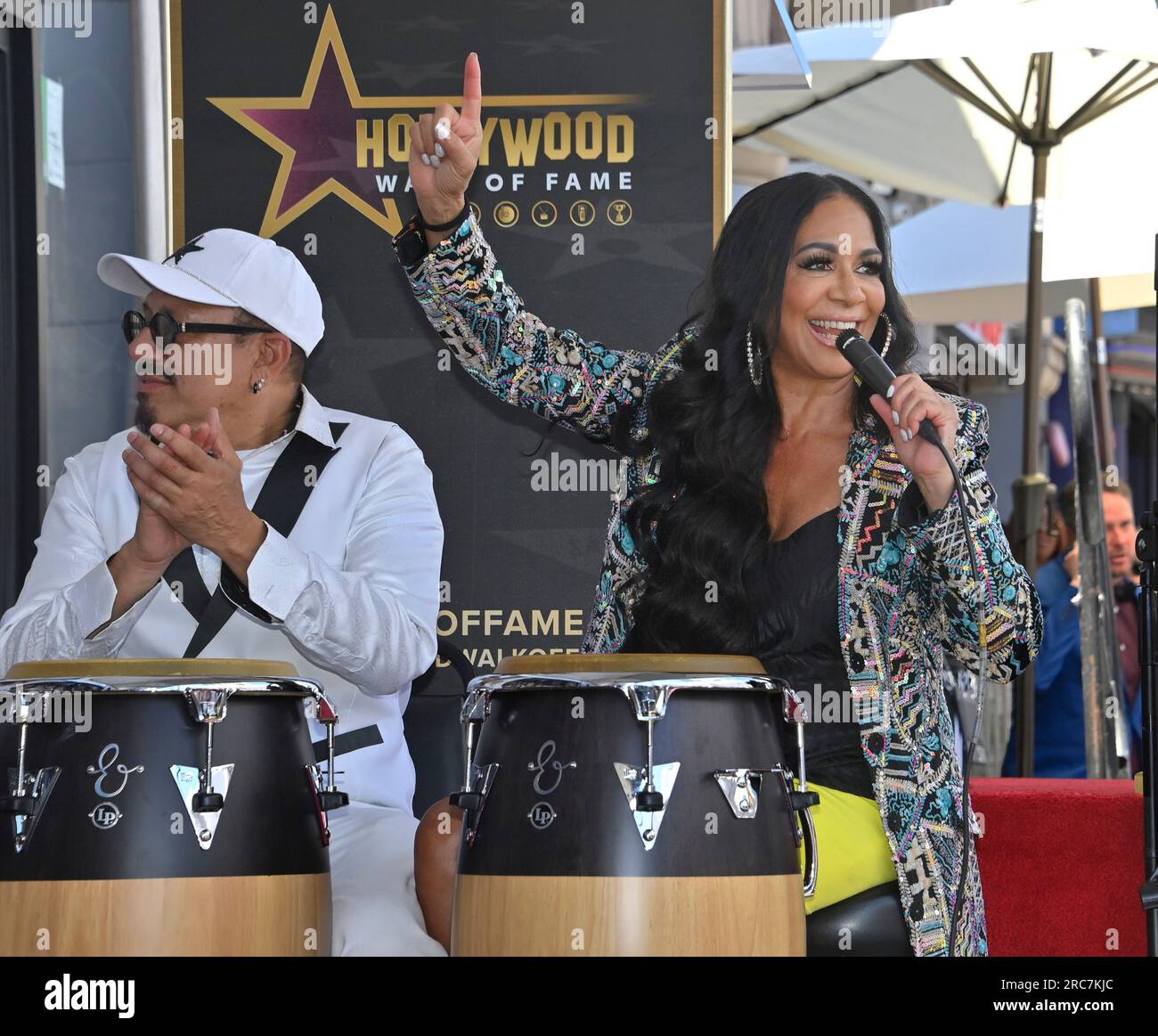 Los Angeles, United States. 12th July, 2023. "Queen of Percussion ...