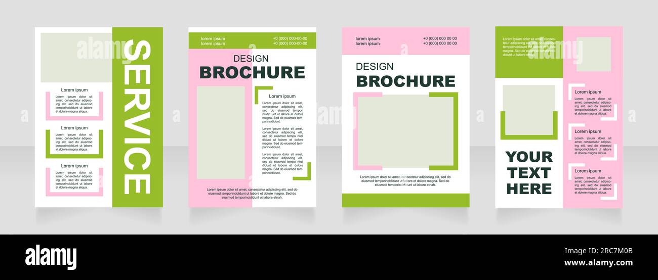 Creative studio blank brochure layout design Stock Vector Image & Art ...