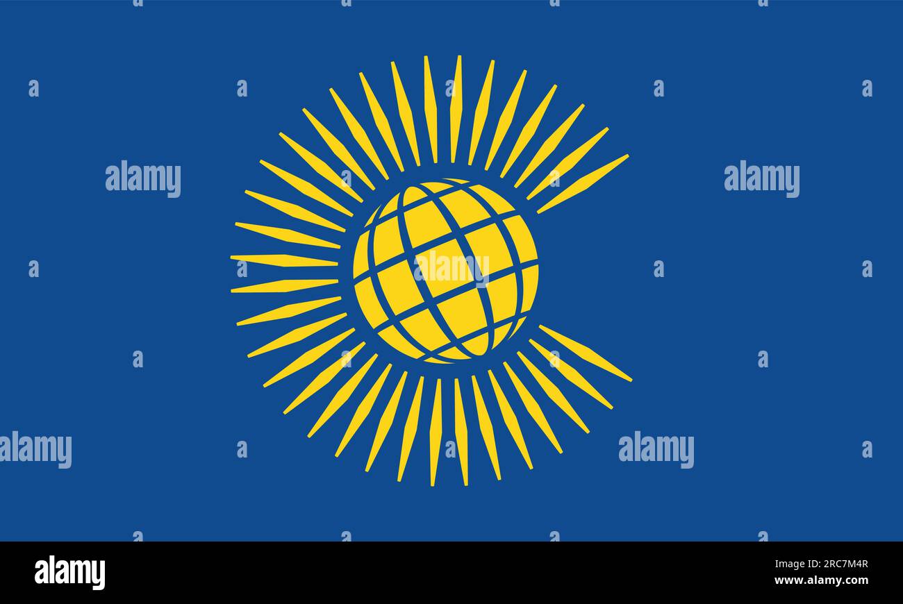Flag of Commonwealth - Vector illustration Stock Vector Image & Art - Alamy
