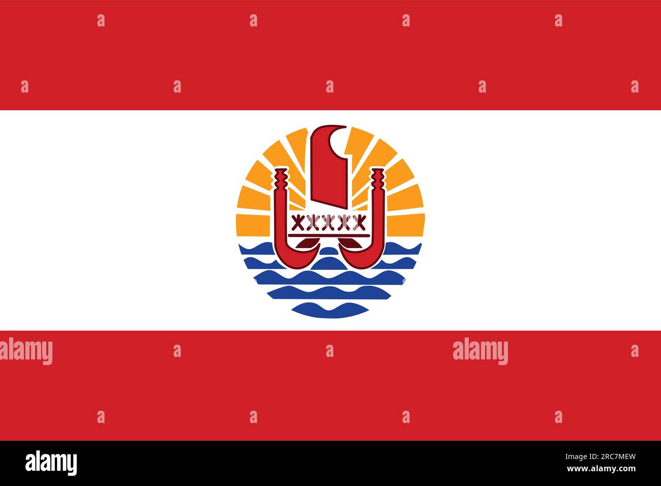 French polynesia map Stock Vector Images - Alamy