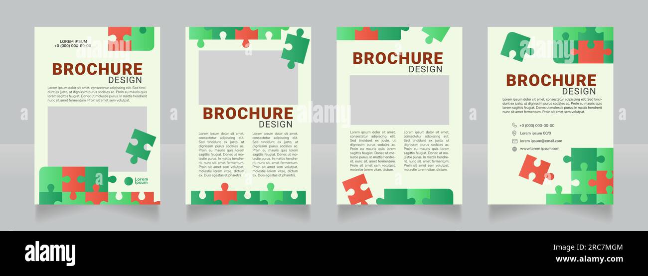 Teamwork in business blank brochure design Stock Vector Image & Art - Alamy