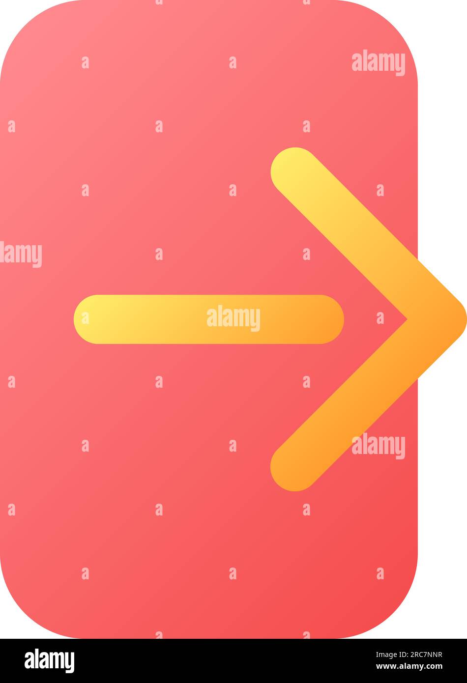 Logout pixel perfect flat gradient color ui icon Stock Vector Image ... Logout pixel perfect flat gradient color ui icon Stock Vector Image ...