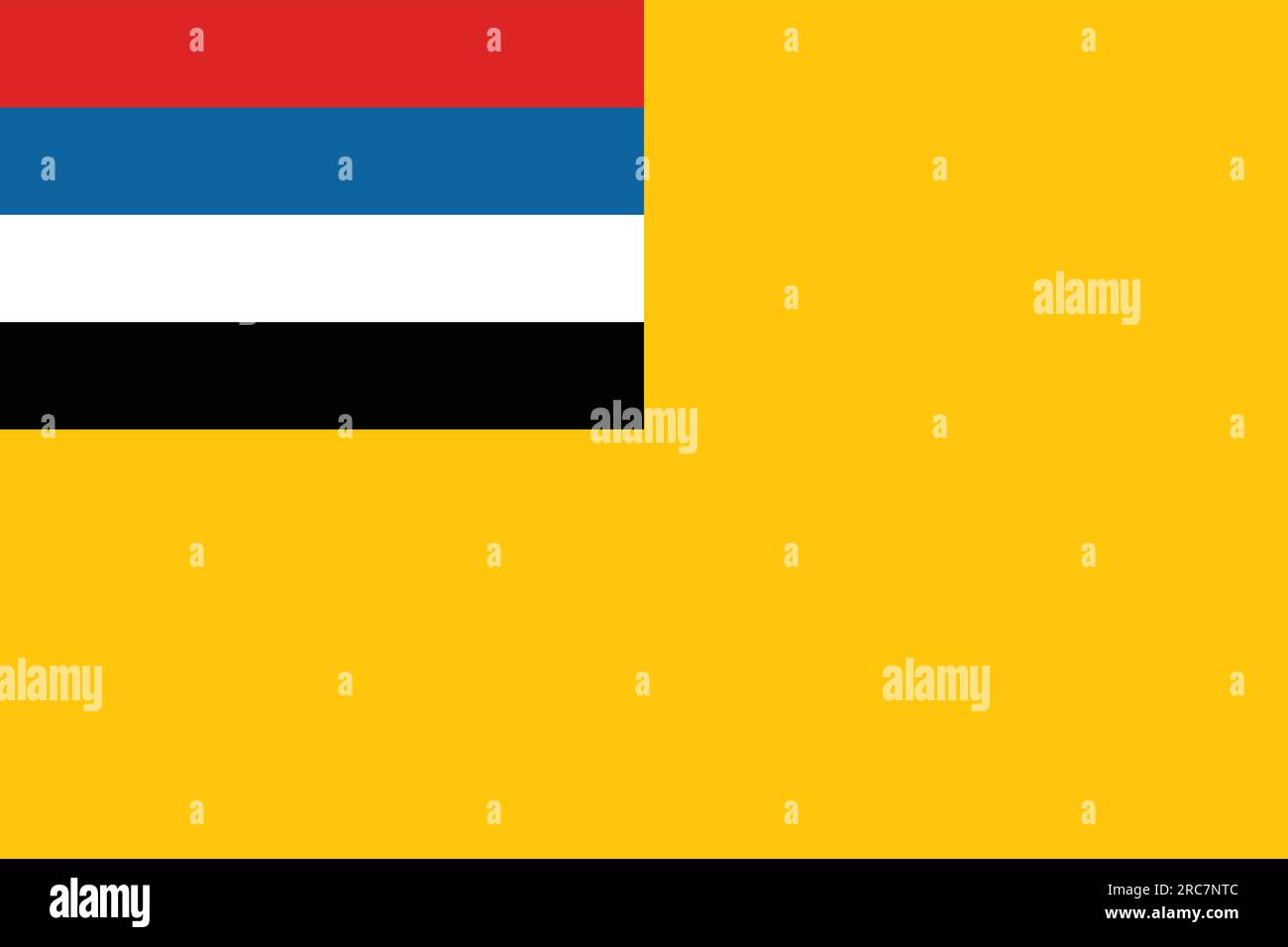 Flag of Manchukuo - Vector illustration Stock Vector Image & Art - Alamy