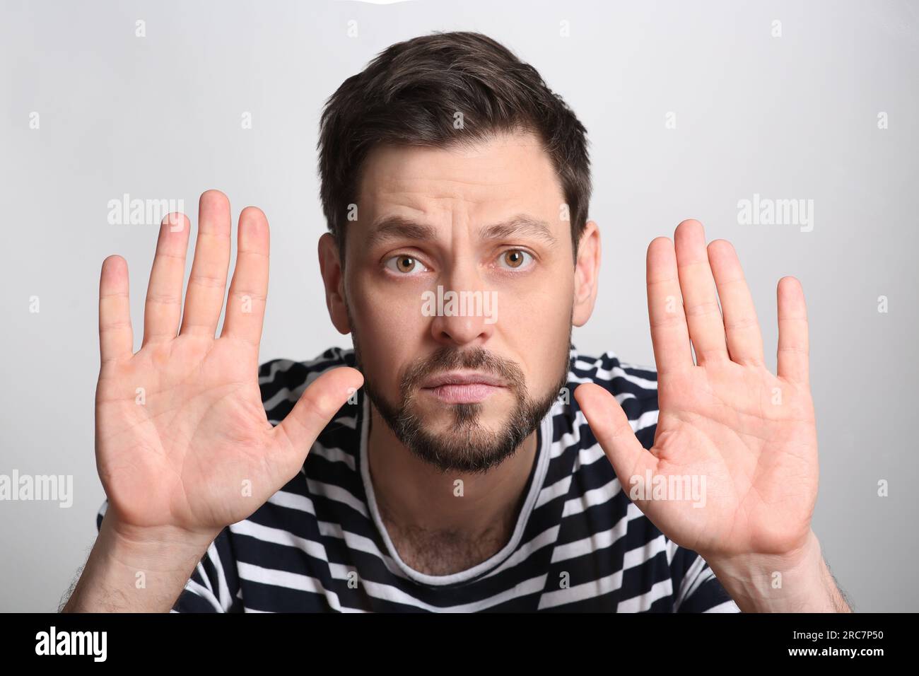 Stuck gaze hi-res stock photography and images - Alamy