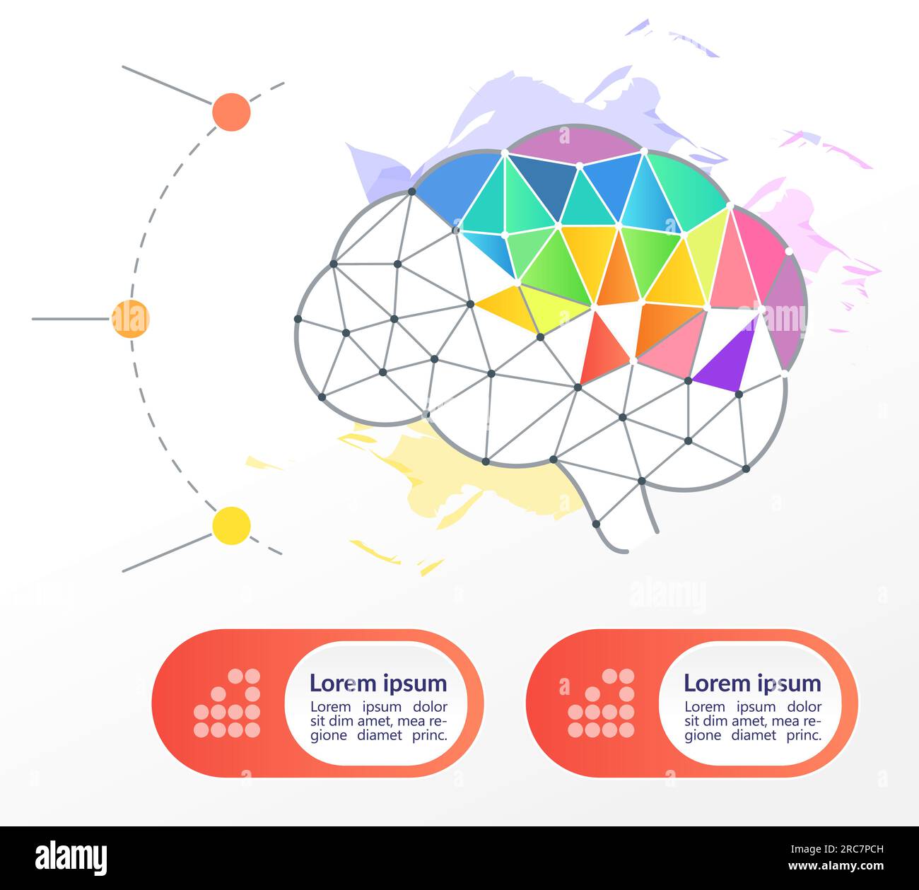 Design innovation process infographic chart design element set Stock ...
