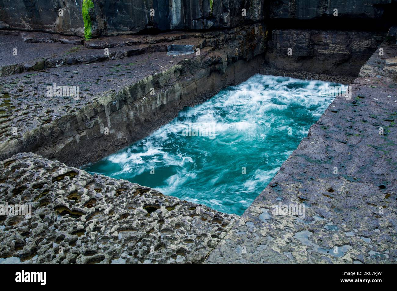 Inish More, Aran Island, Ireland,Serpent's lair Stock Photo - Alamy