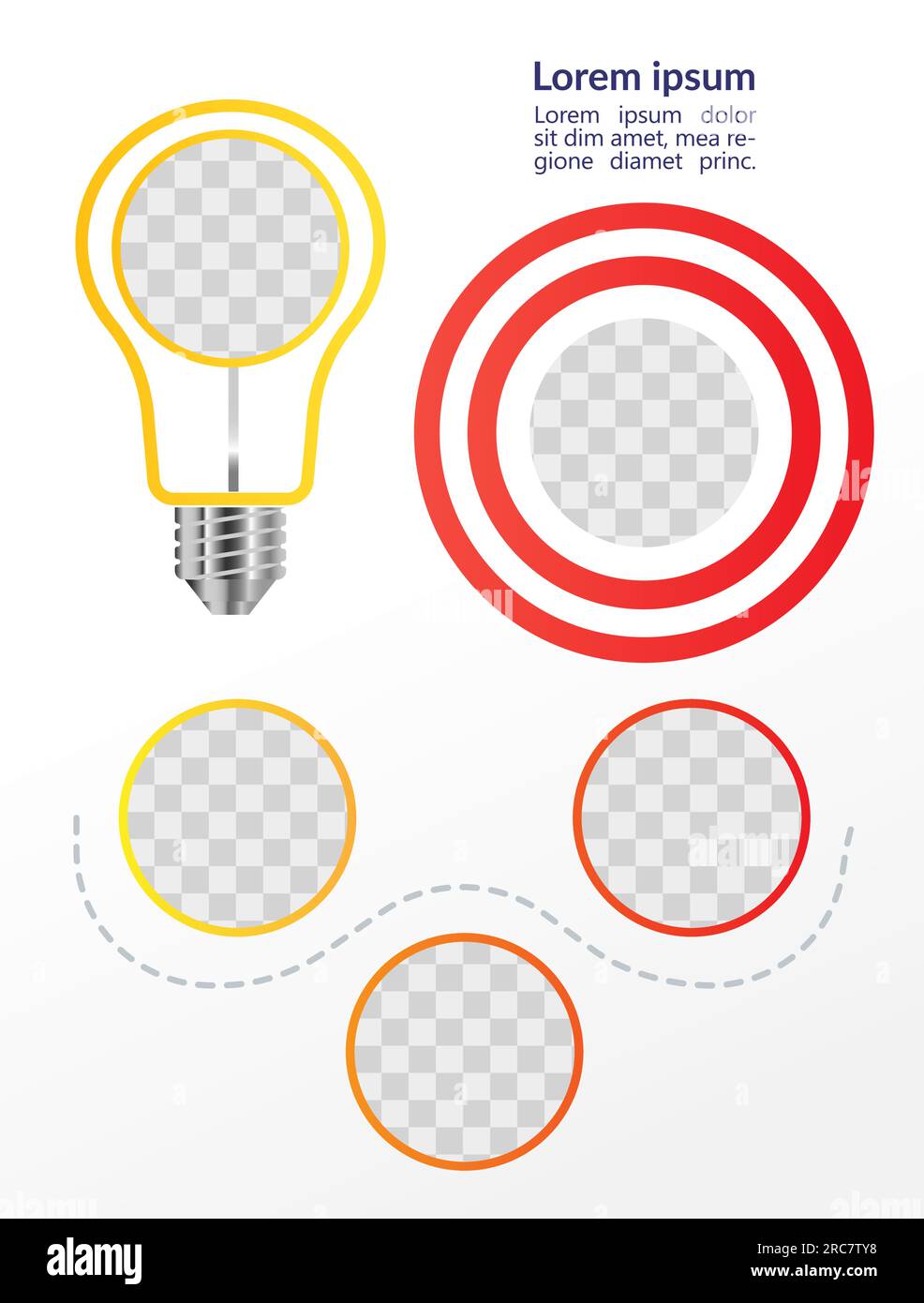 Start create solutions infographic chart design element set Stock ...