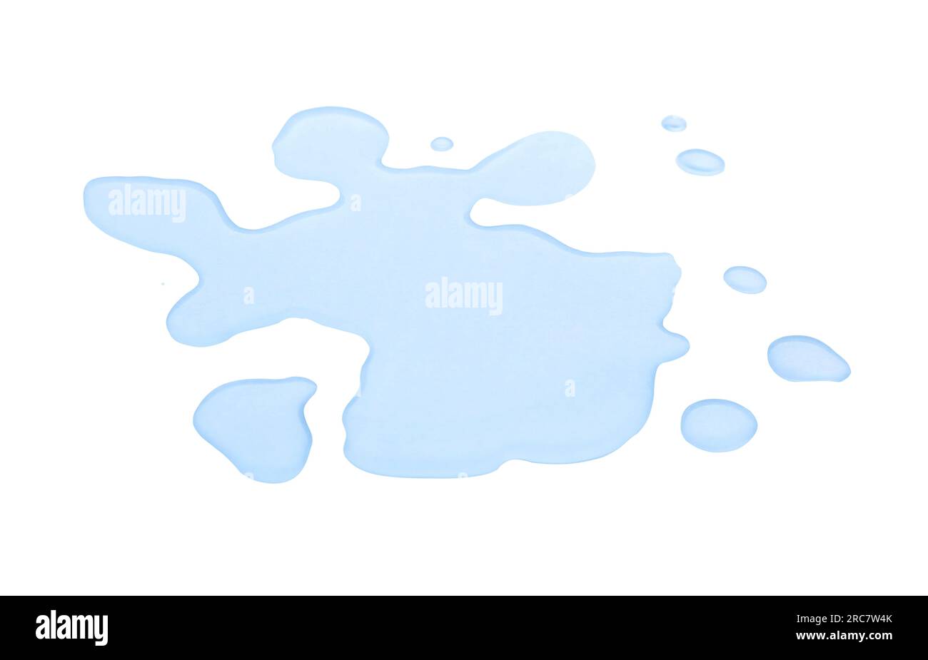 Water splash top view Cut Out Stock Images & Pictures - Alamy