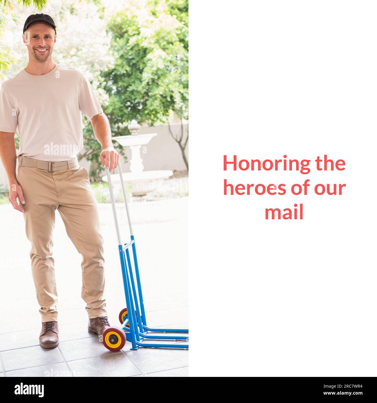 Composition of honouring the heroes of our mail text over happy ...