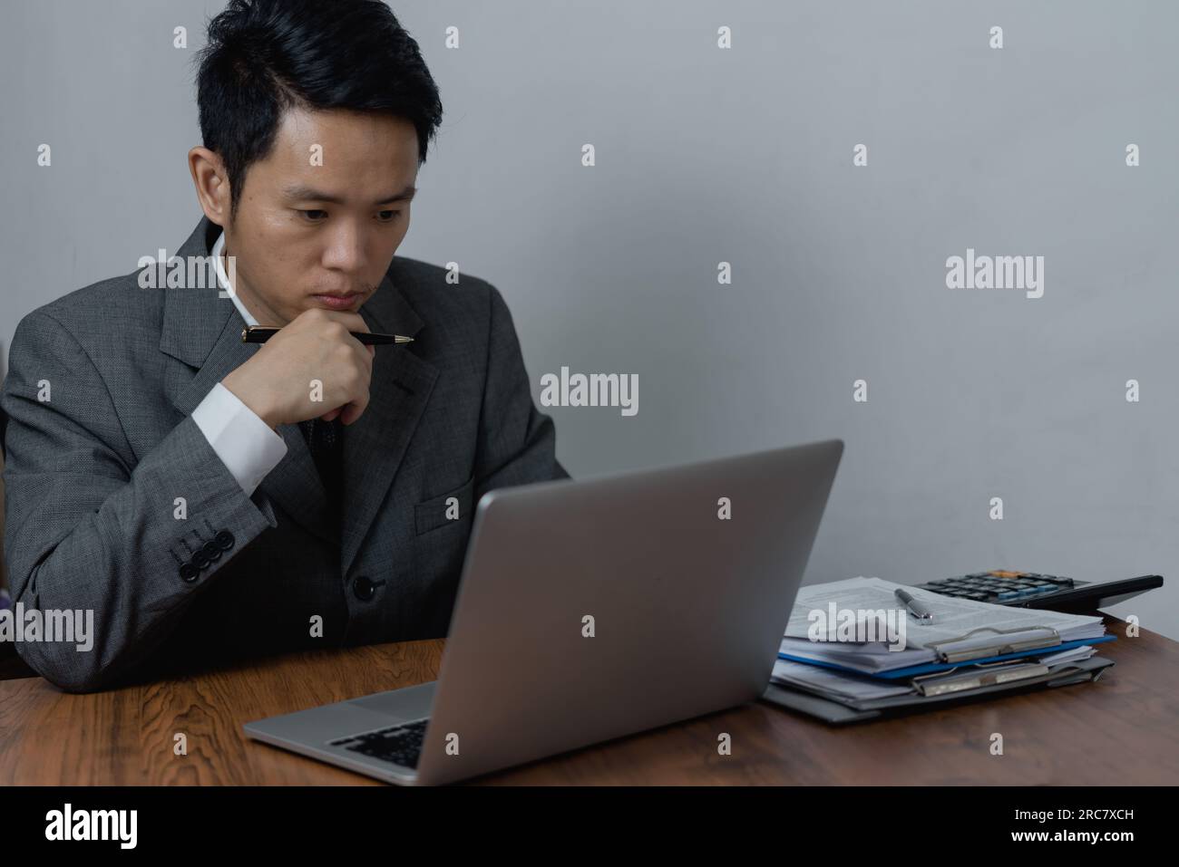 Laptop concentration hi-res stock photography and images - Alamy