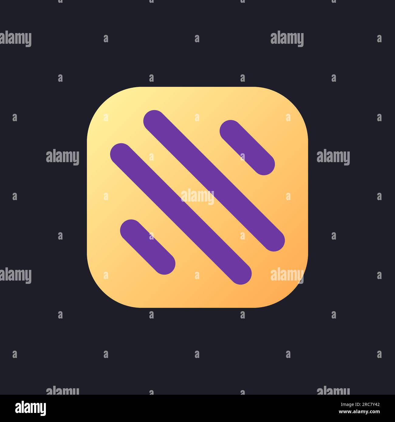 Add background flat gradient fill ui icon for dark theme Stock Vector Image & Art - Alamy