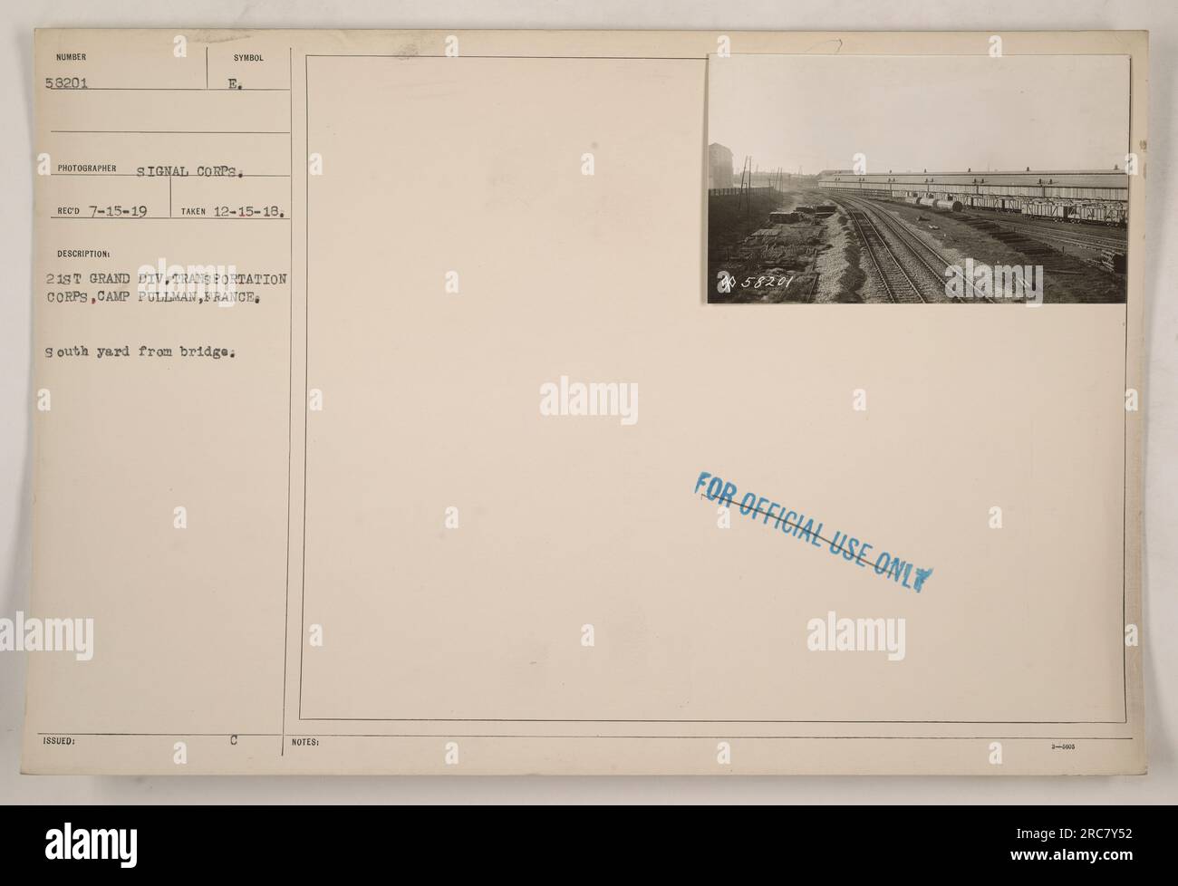 Transportation infrastructure in world war one hi-res stock photography ...