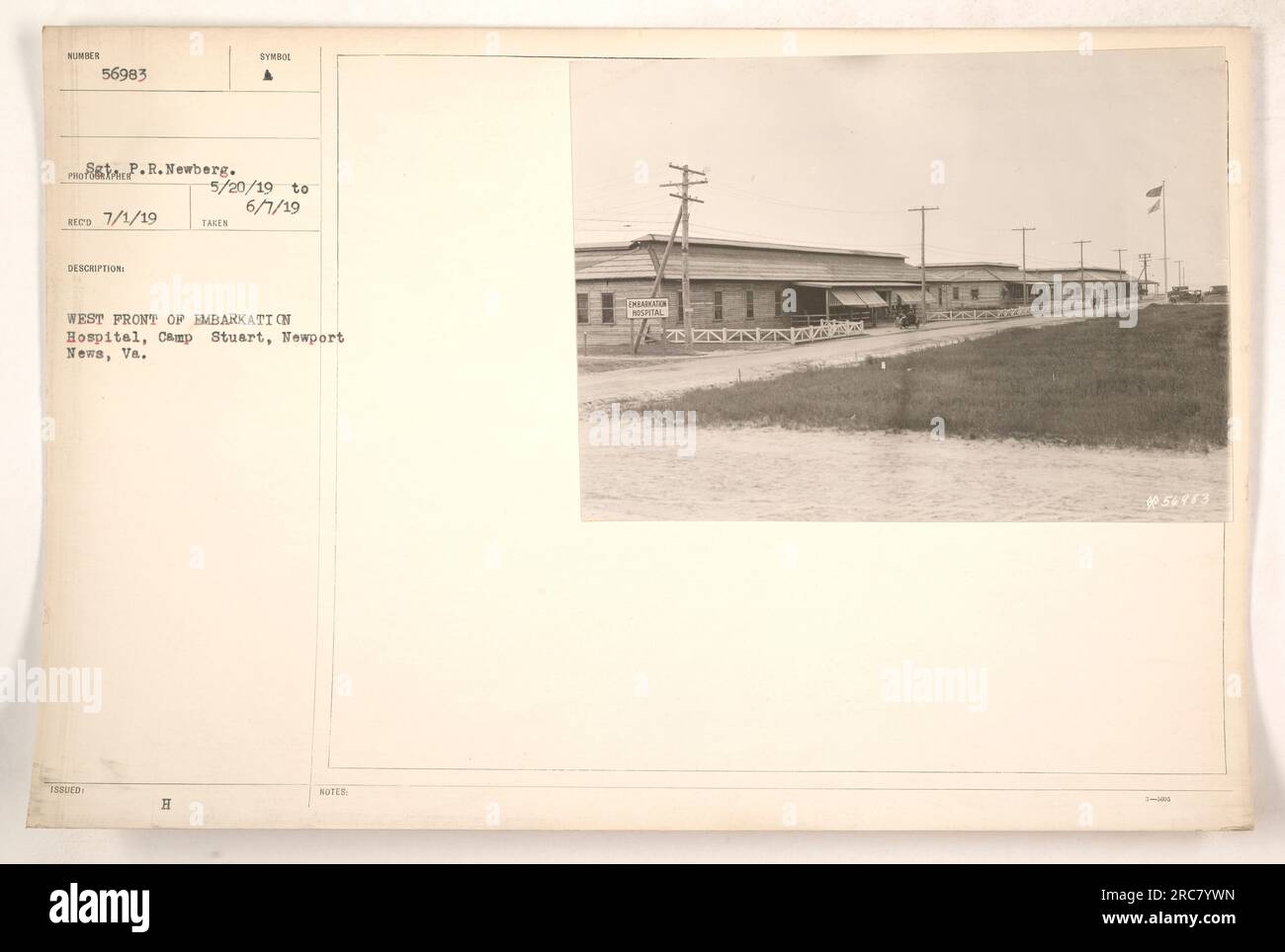 Embarkation hospital camp stuart hi-res stock photography and images ...