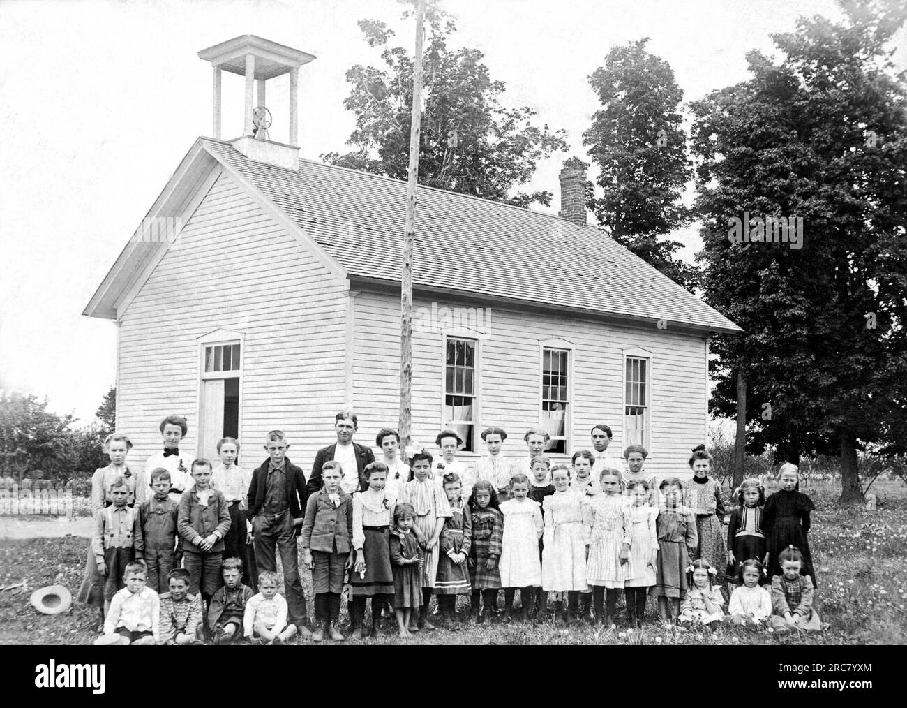 School children of the 1890s hi-res stock photography and images - Alamy