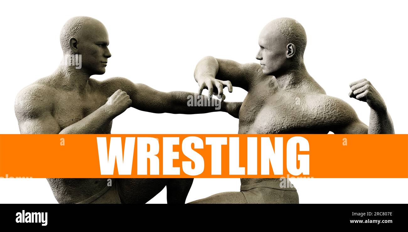 Wrestling Classes Training Fighting Concept Background Stock Photo - Alamy
