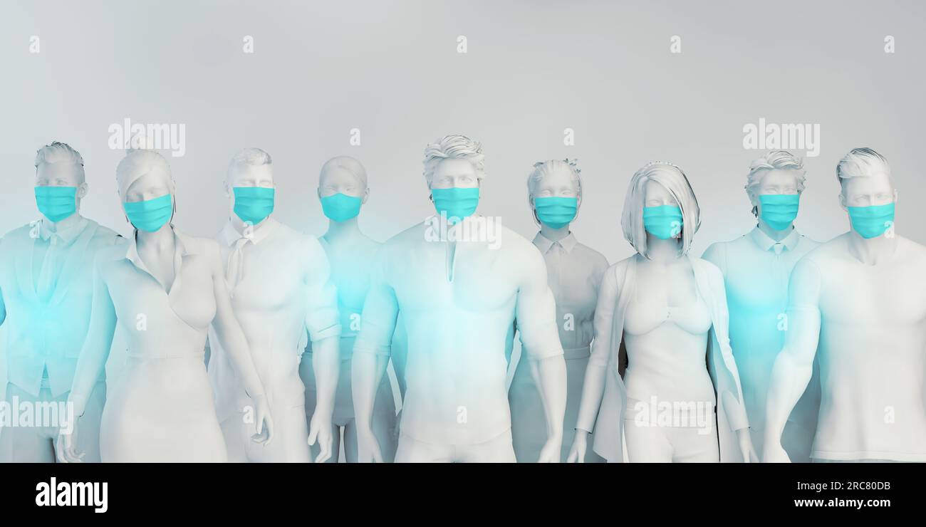 Virus Prevention Spread Abstract Background Poster Concept Stock Photo ...