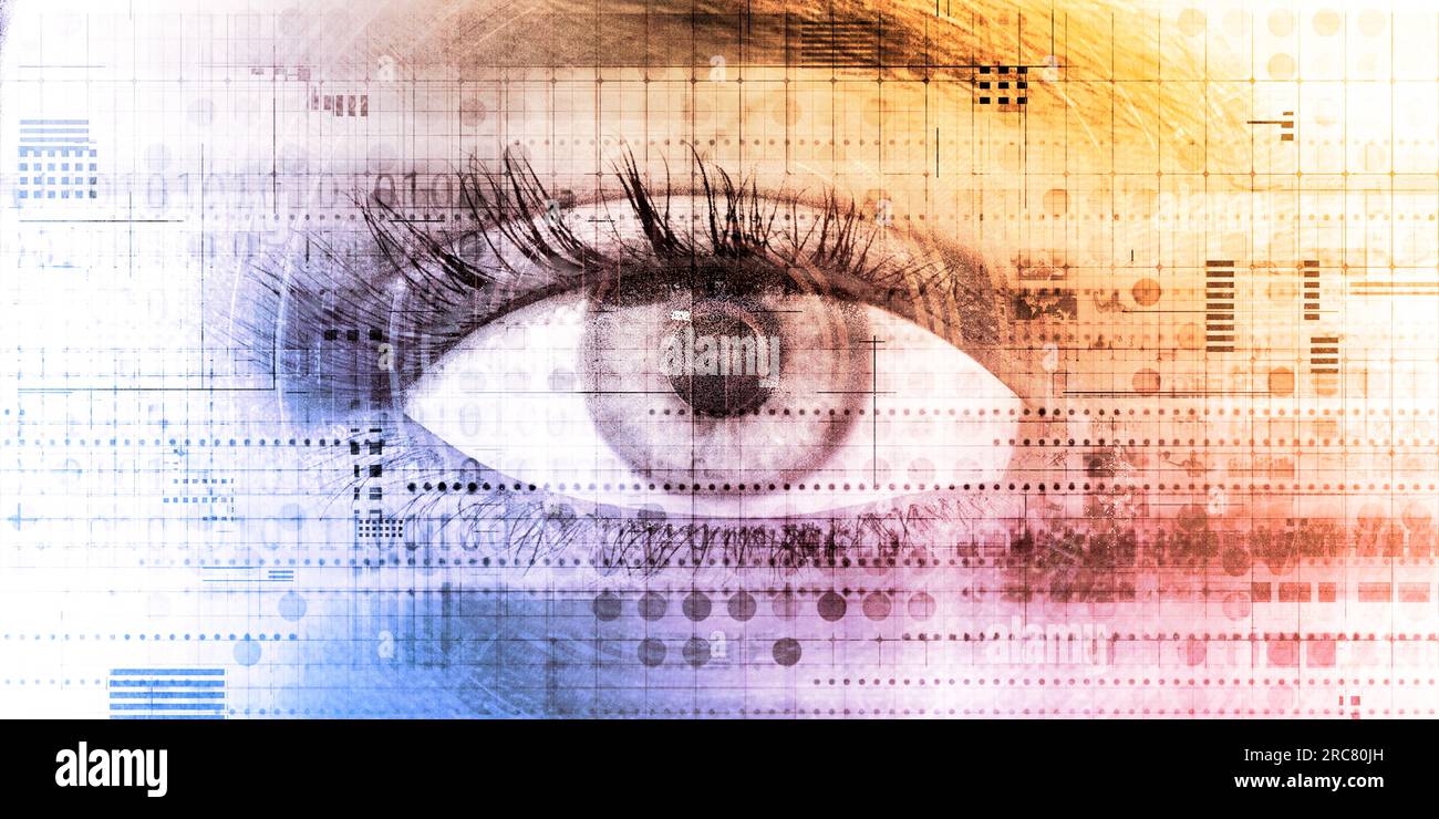 Creative Technology Idea and Digital Lifestyle Background Stock Photo ...