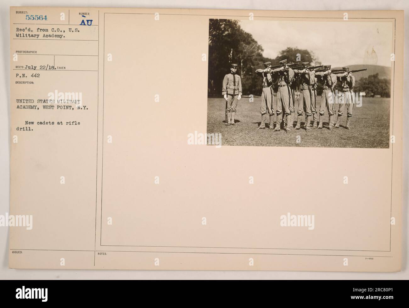 New cadets at the United States Military Academy in West Point, New ...