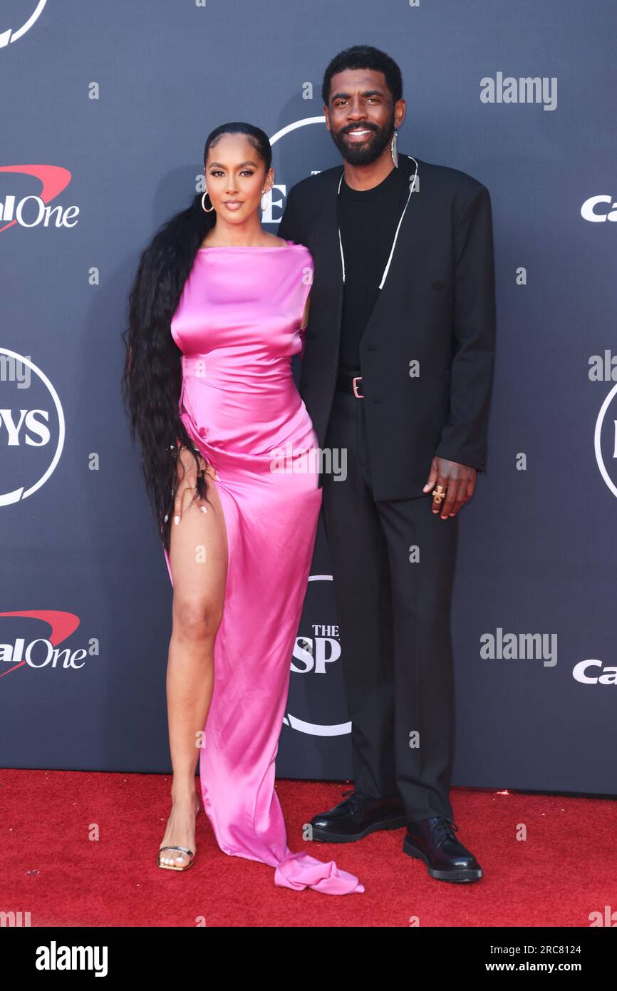 Marlene Wilkerson and Kyrie Irving at The 2023 ESPY Awards held at the ...