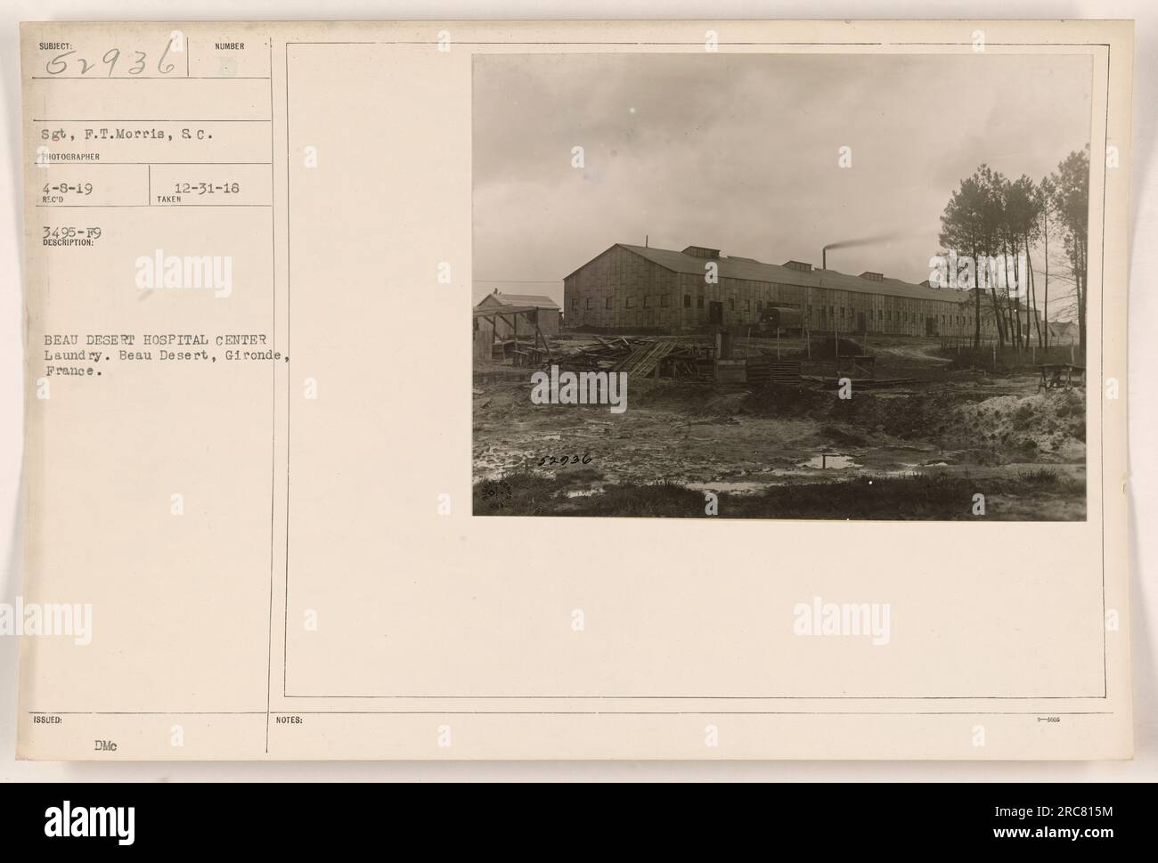 Sergeant P.T. Morris and others are seen in the Beau Desert Hospital ...