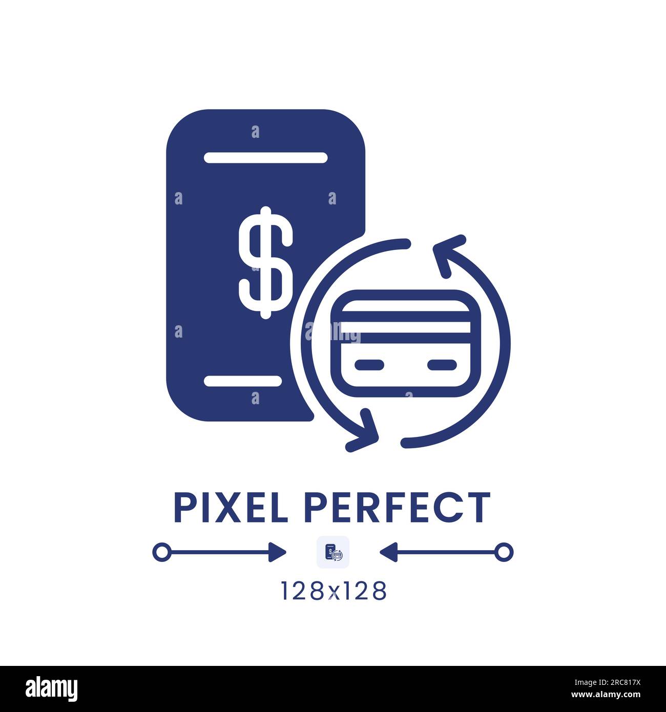 Payments black solid desktop icon Stock Vector Image & Art - Alamy