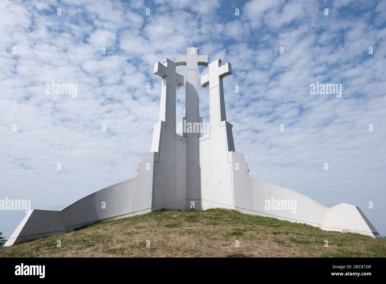 Hill of Three Crosses memorial is a symbol of national identity in ...