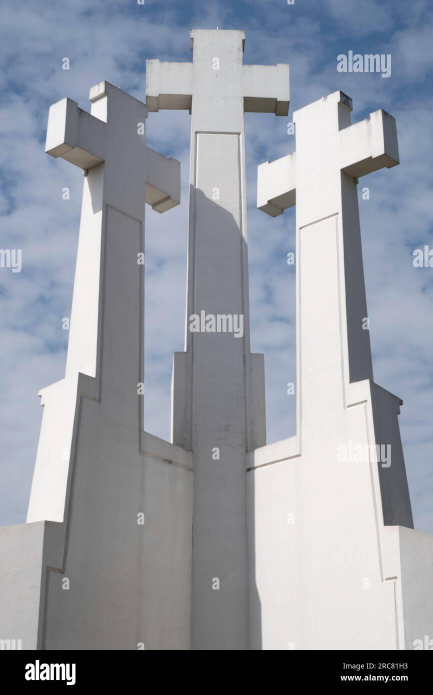 Hill of Three Crosses memorial is a symbol of national identity in ...