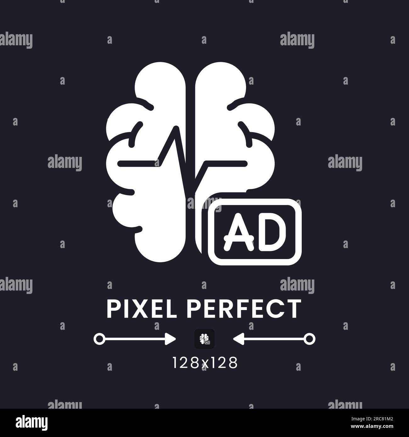 Electroencephalogram symbol hi-res stock photography and images - Alamy