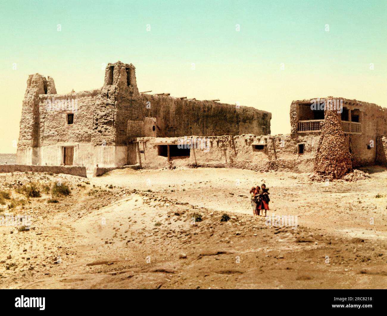 Pueblo acoma pueblo sky city building hi-res stock photography and ...