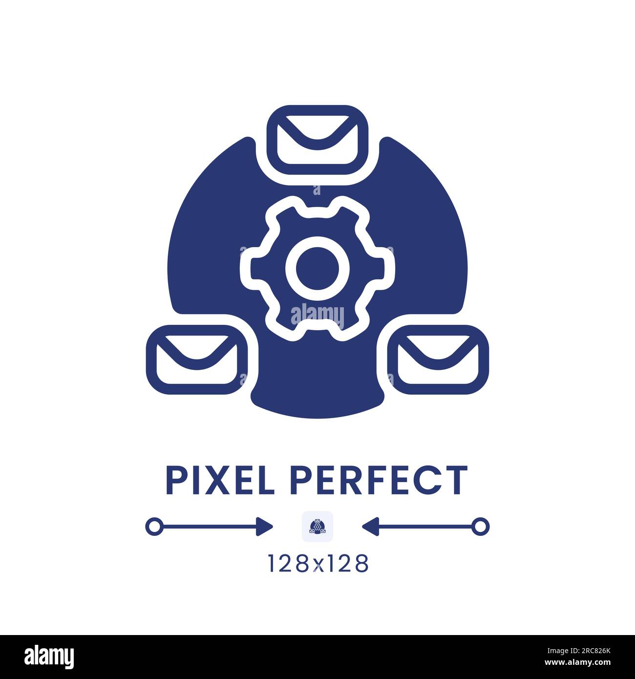 Optimization icon solid icon Cut Out Stock Images & Pictures - Alamy