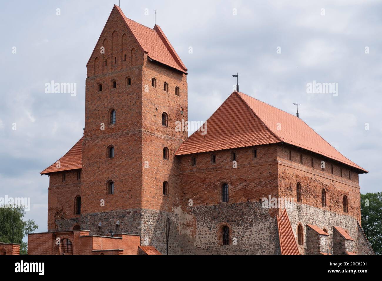 Entrance trakai island castle hi-res stock photography and images - Alamy