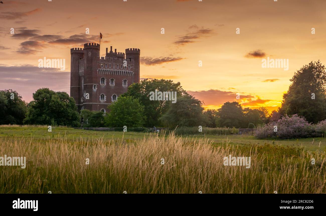 Tattersall Castle, Lincolnshire, UK. 12th July 2023 UK Weather ...