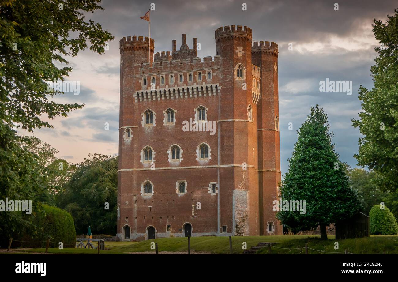 Tattersall Castle, Lincolnshire, UK. 12th July 2023 UK Weather ...
