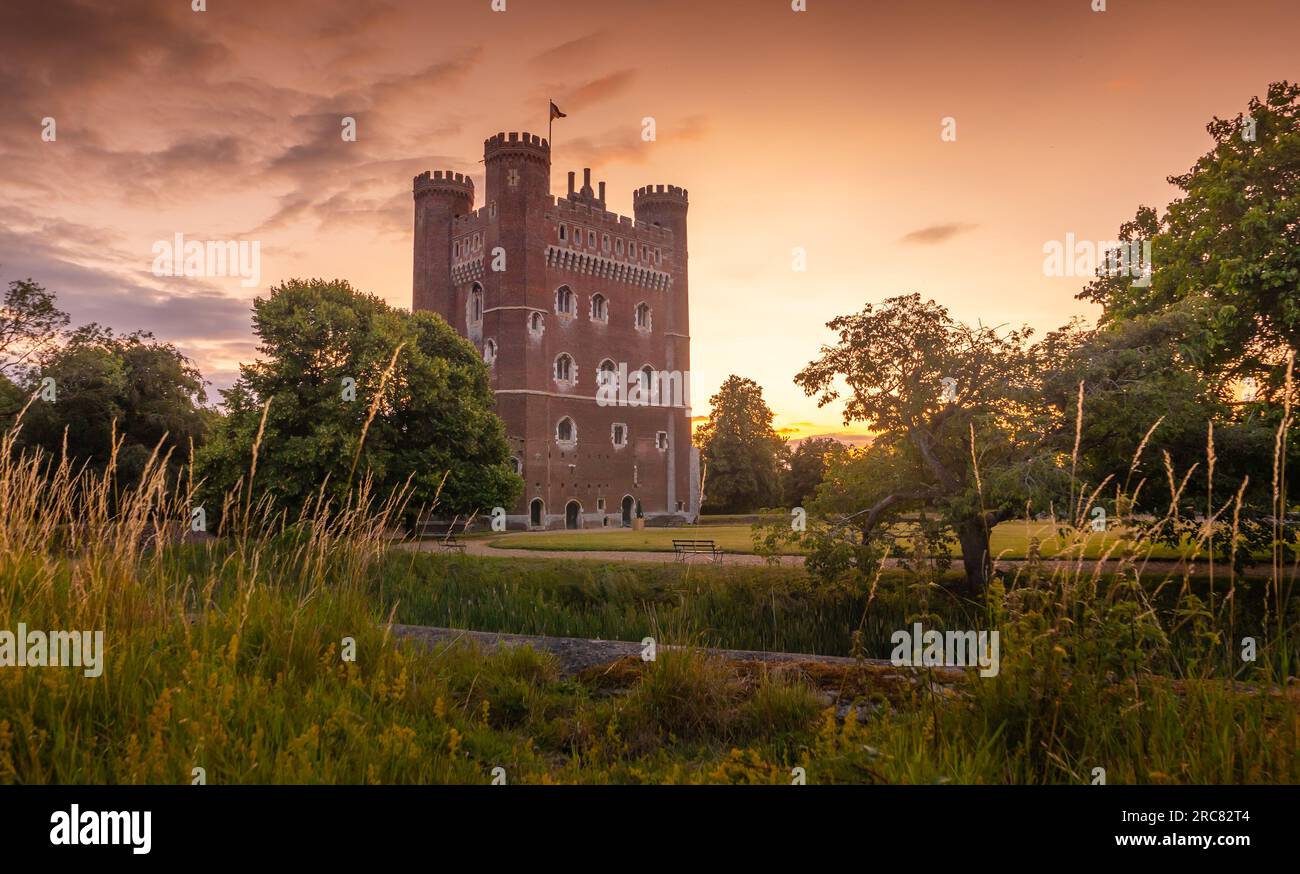 Tattersall Castle, Lincolnshire, UK. 12th July 2023 UK Weather ...
