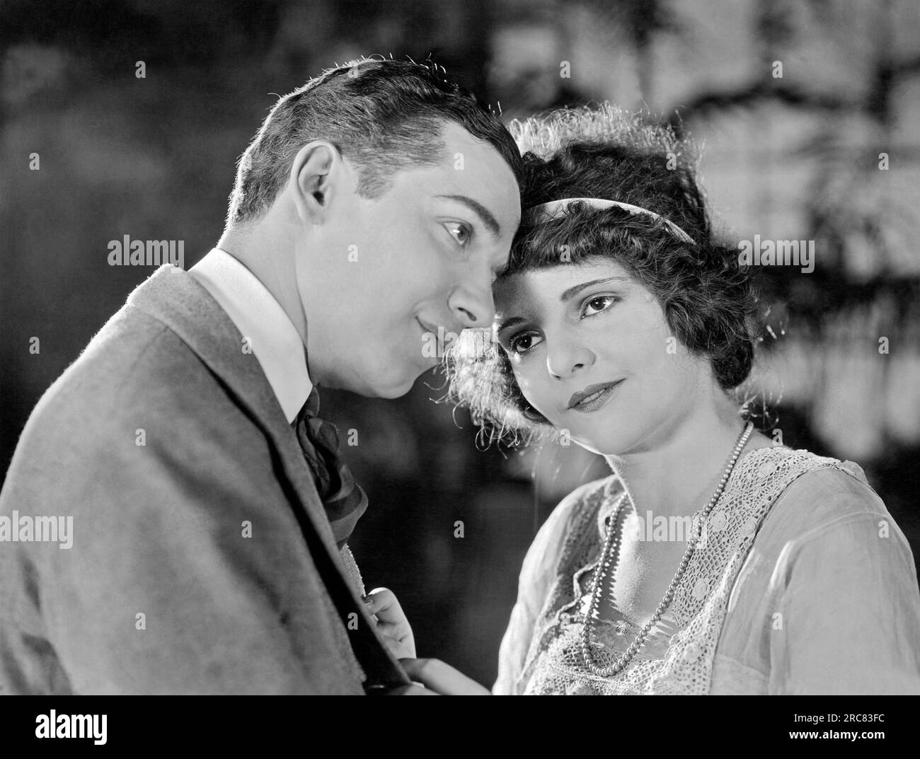 Hollywood, California: 1922. Two actors from the movie, "My Friend The ...