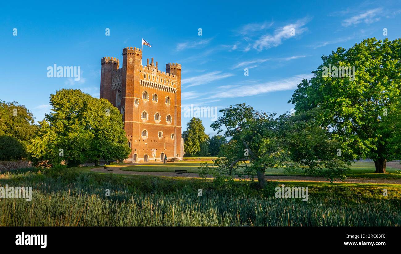 Tattersall Castle, Lincolnshire, UK. 12th July 2023 UK Weather ...