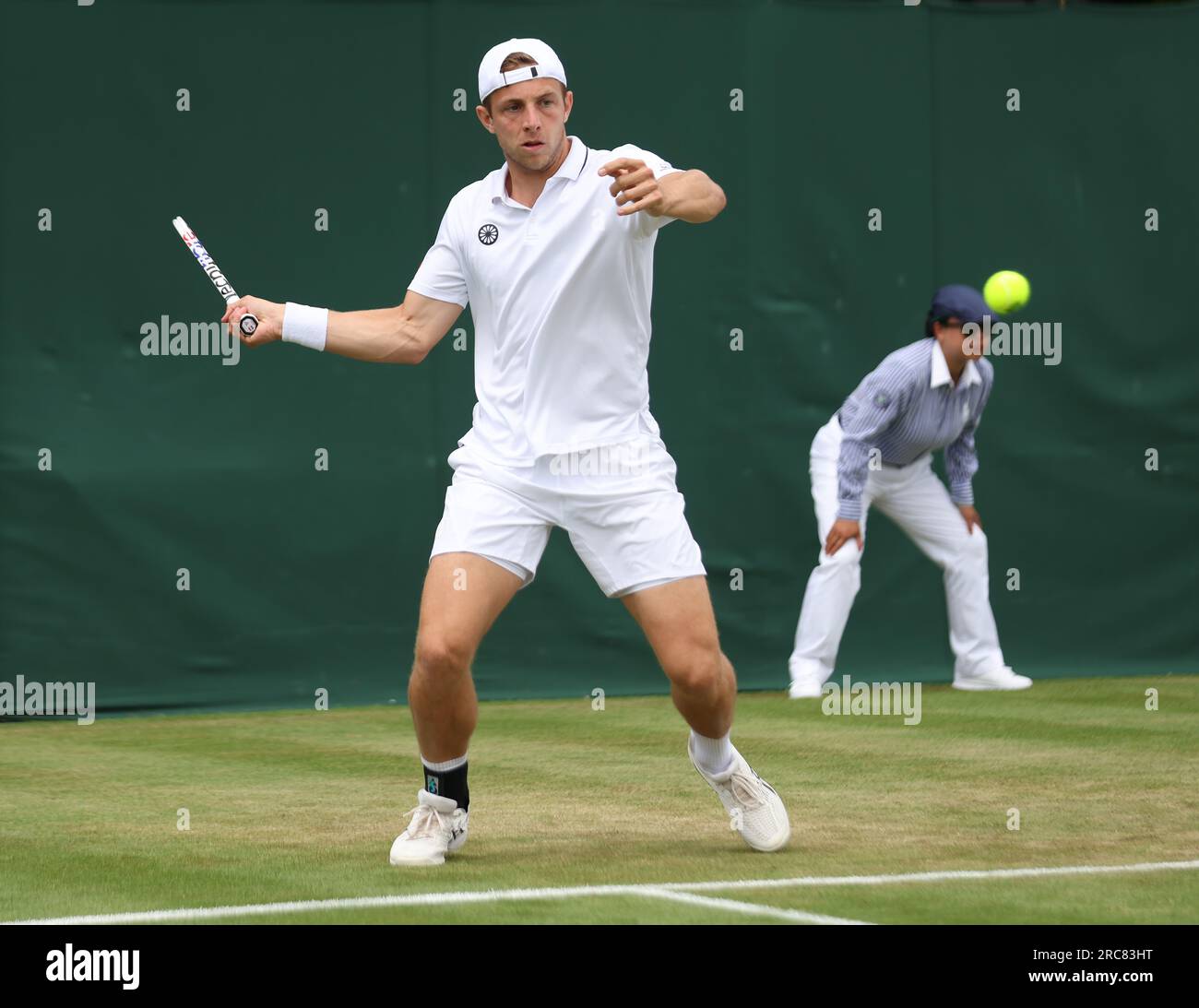 London, UK. 09th July, 2023. Tallon Griekspoor and Bart Stevens of the ...
