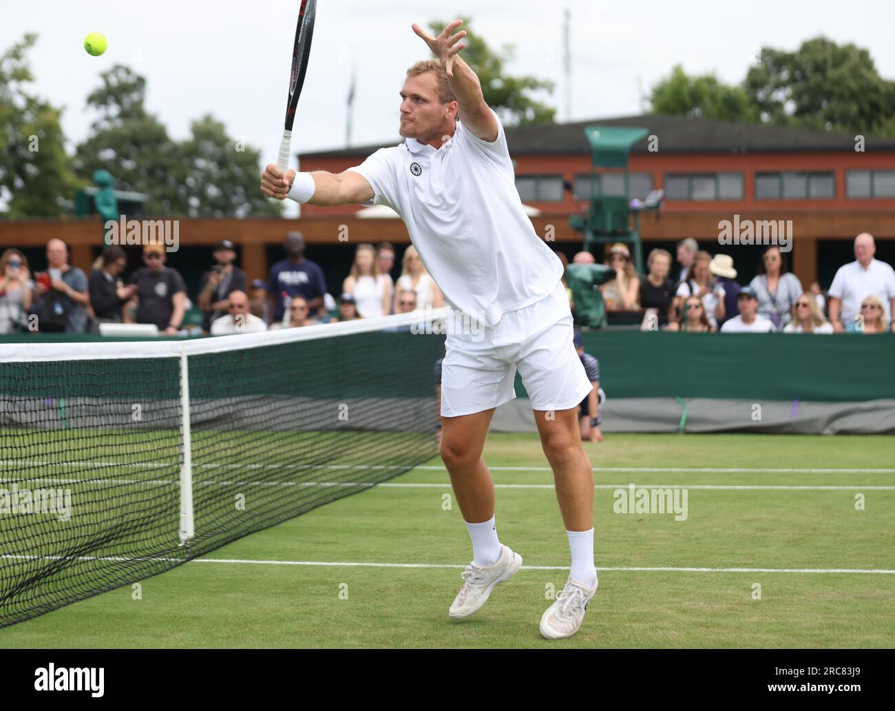 London, UK. 09th July, 2023. Tallon Griekspoor and Bart Stevens of the ...