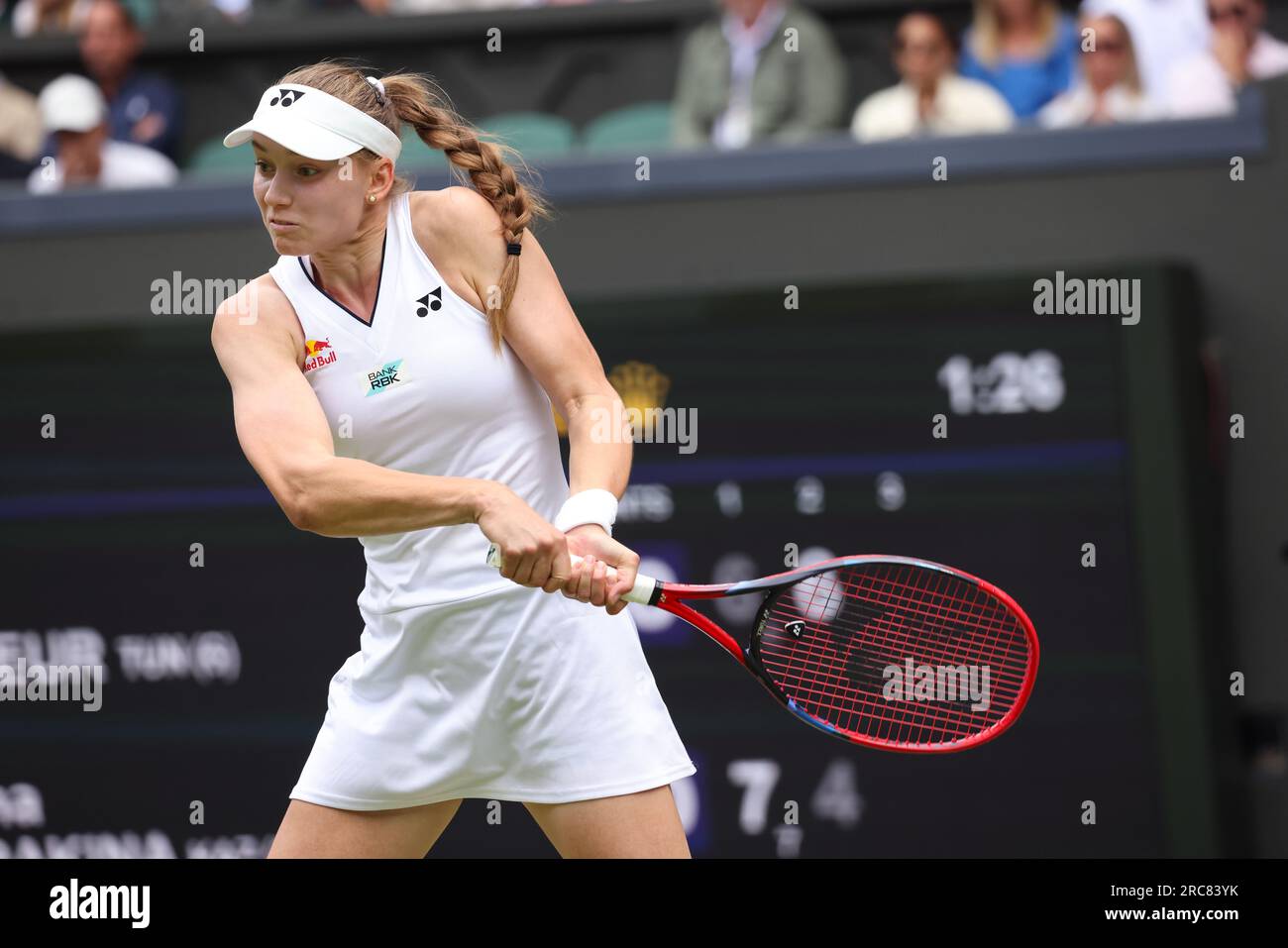 Rybakina wimbledon 2023 hi-res stock photography and images - Alamy