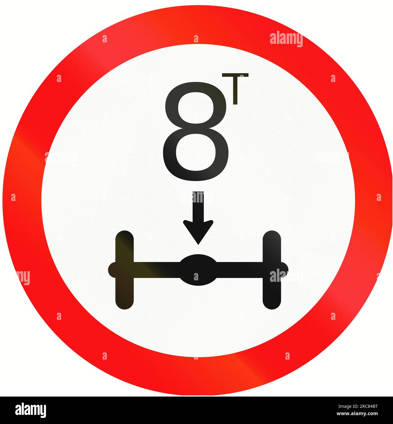 Indonesian traffic sign prohibiting throroughfare of vehicles with a ...