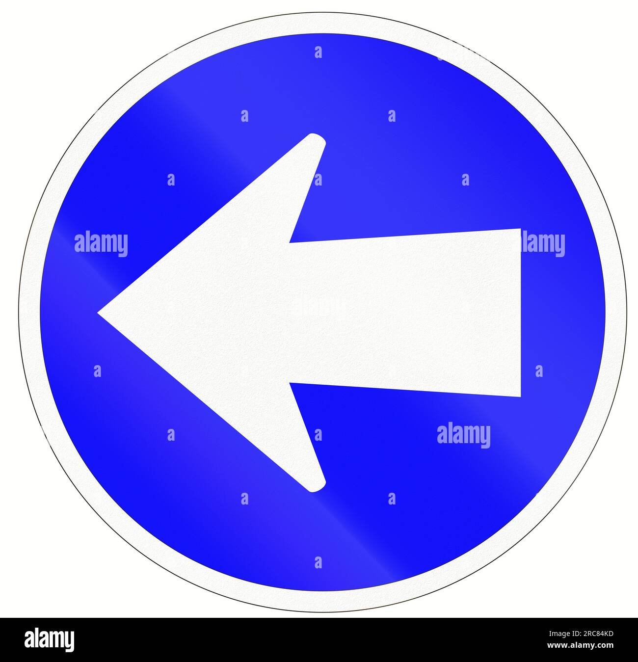 Turn left Cut Out Stock Images & Pictures - Alamy
