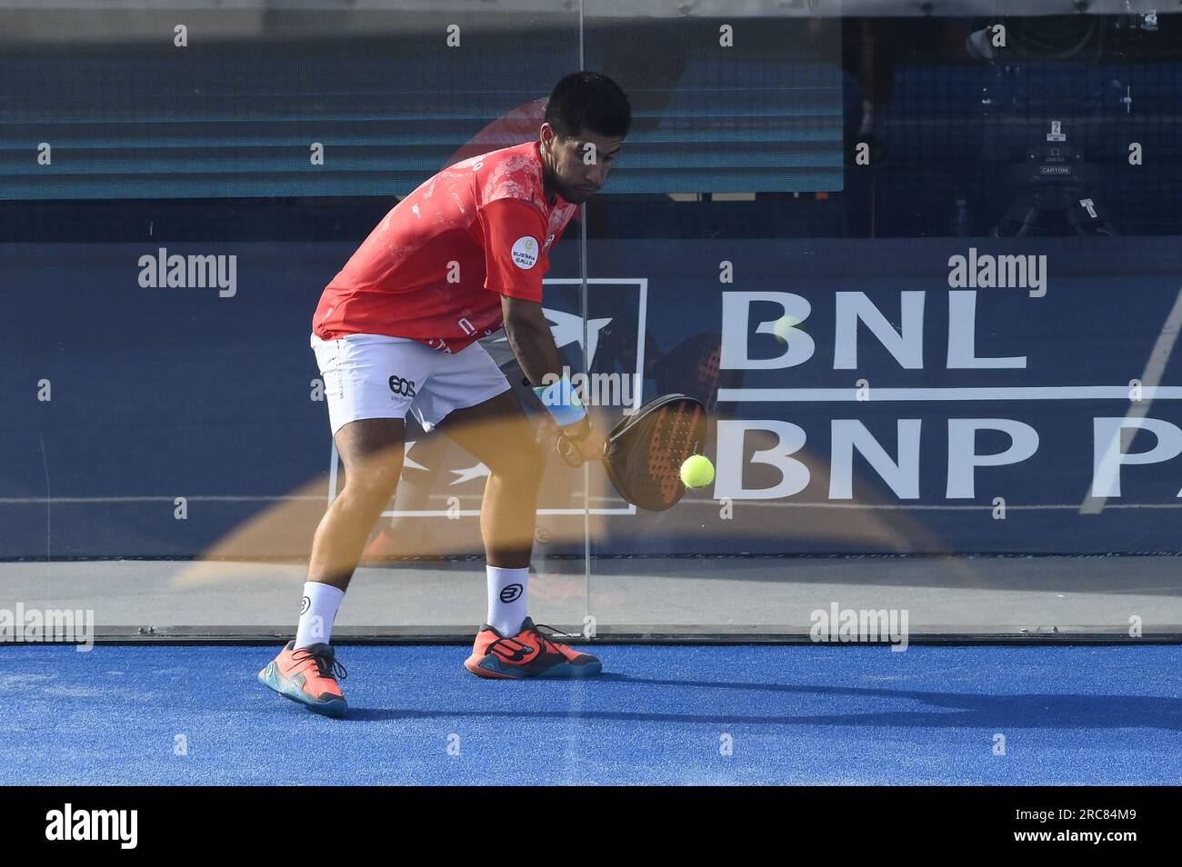 Federico Chingotto (ARG) during the R32 of the BNL Italy Major Premier ...