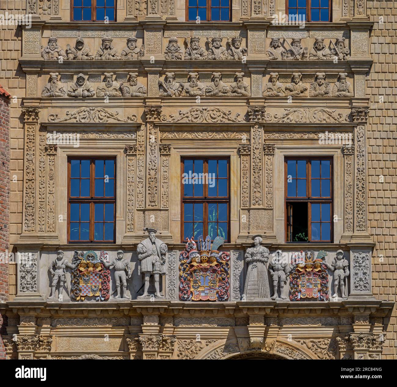 Brzeg Opole Silesia Poland Renaissance residence of silesian Piast ...