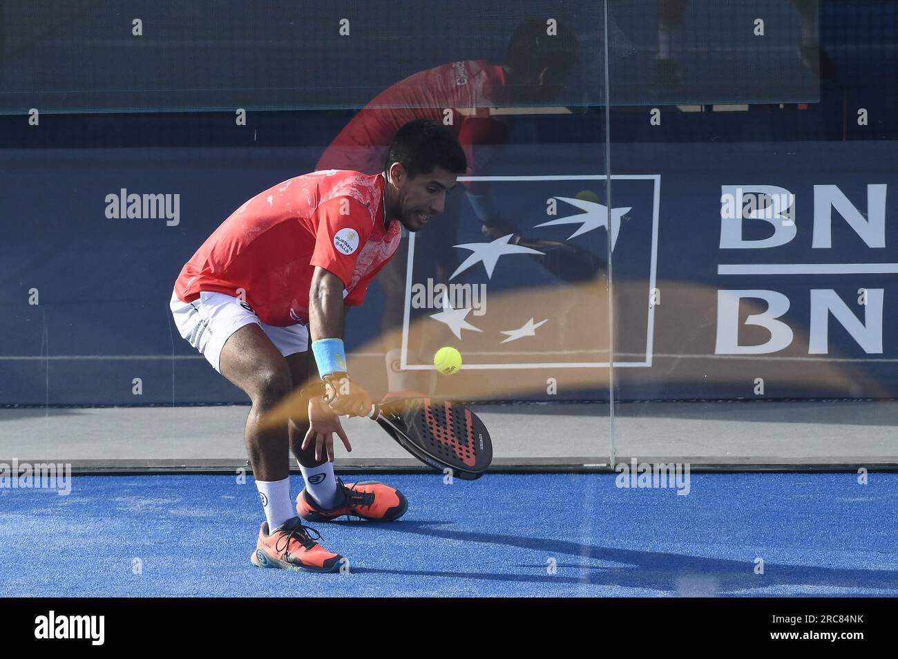 Federico Chingotto (ARG) during the R32 of the BNL Italy Major Premier ...
