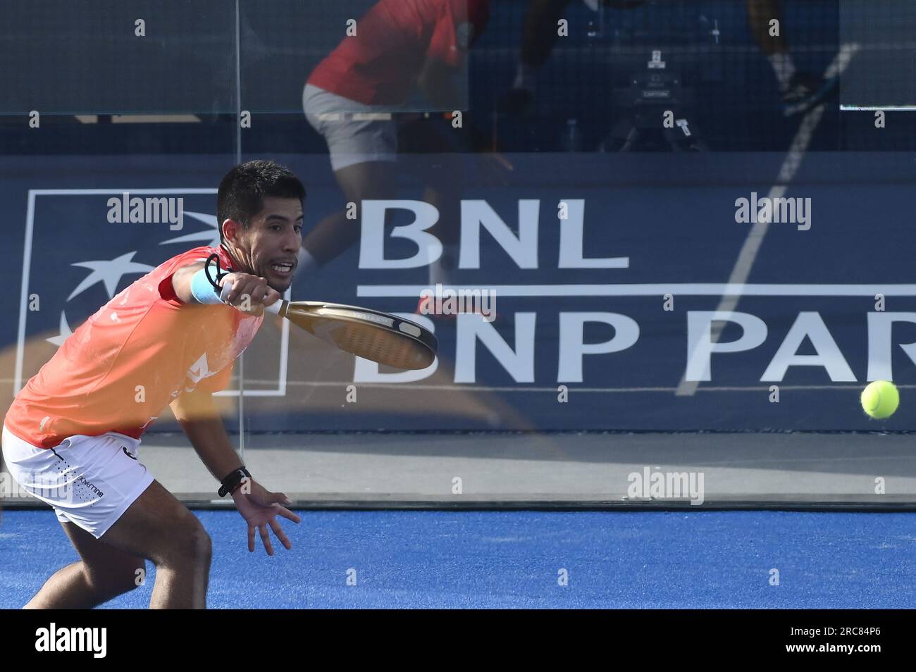 Federico Chingotto (ARG) during the R32 of the BNL Italy Major Premier ...