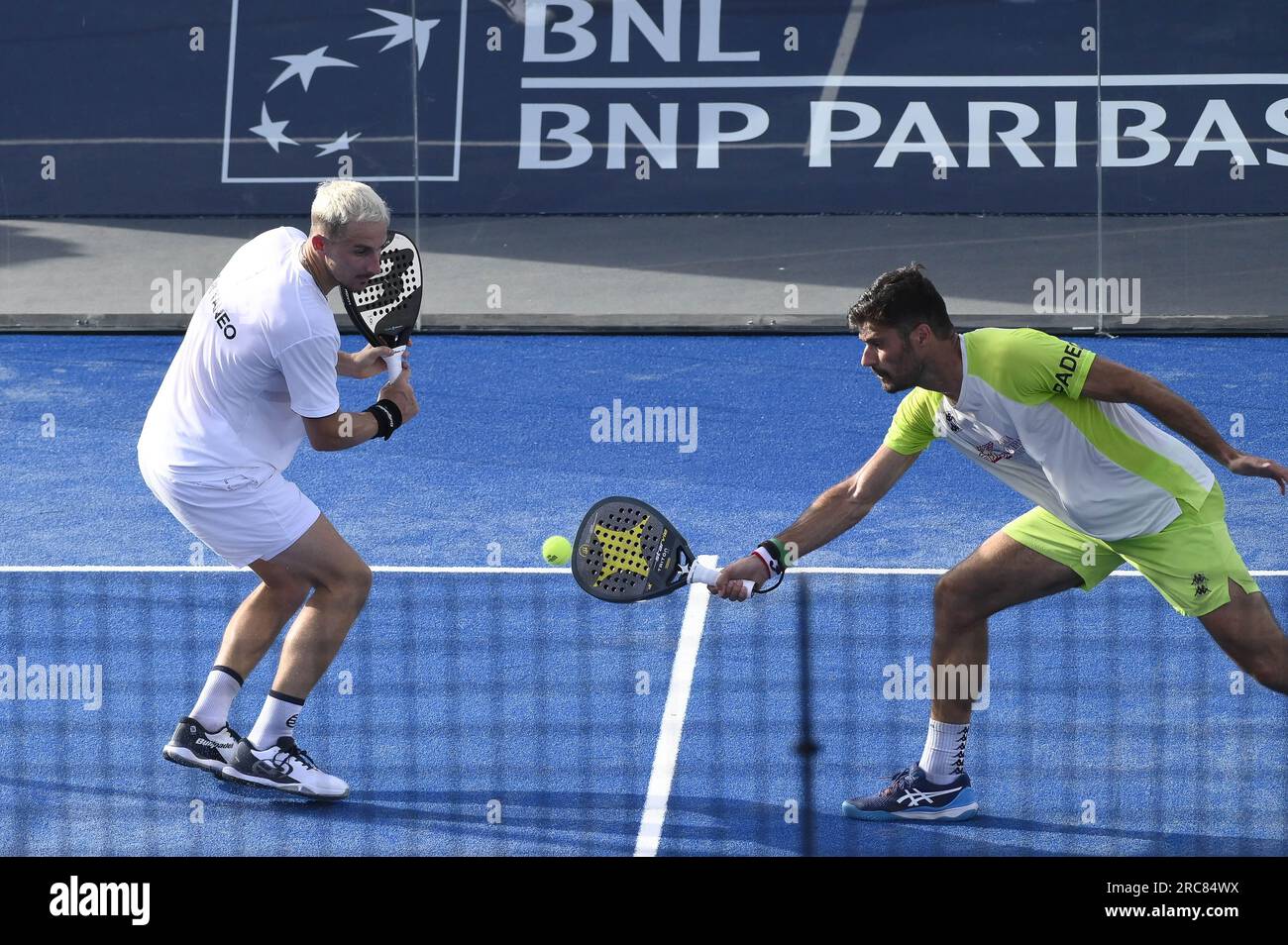 Lorenzo Di Giovanni (ITA) during the R32 of the BNL Italy Major Premier ...