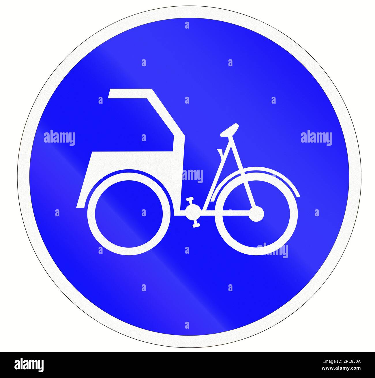 Trishaw Cut Out Stock Images & Pictures - Alamy