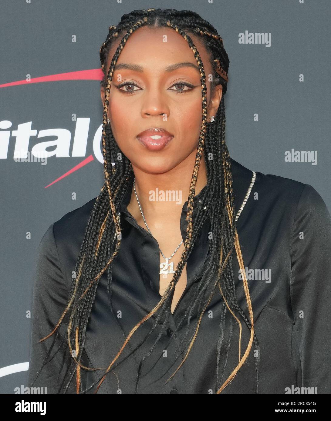 Los Angeles, USA. 12th July, 2023. Renee Montgomery arrives at The 2023 ...